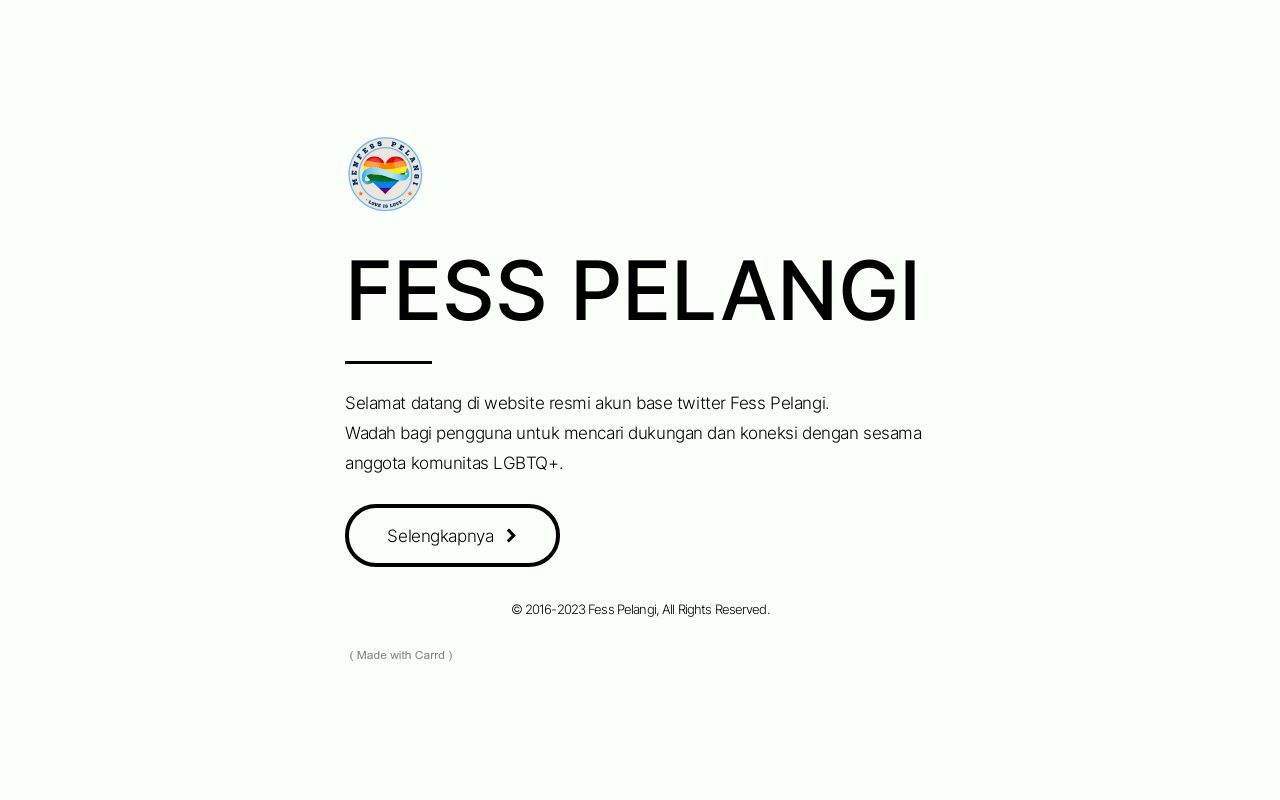 Fess Pelangi
